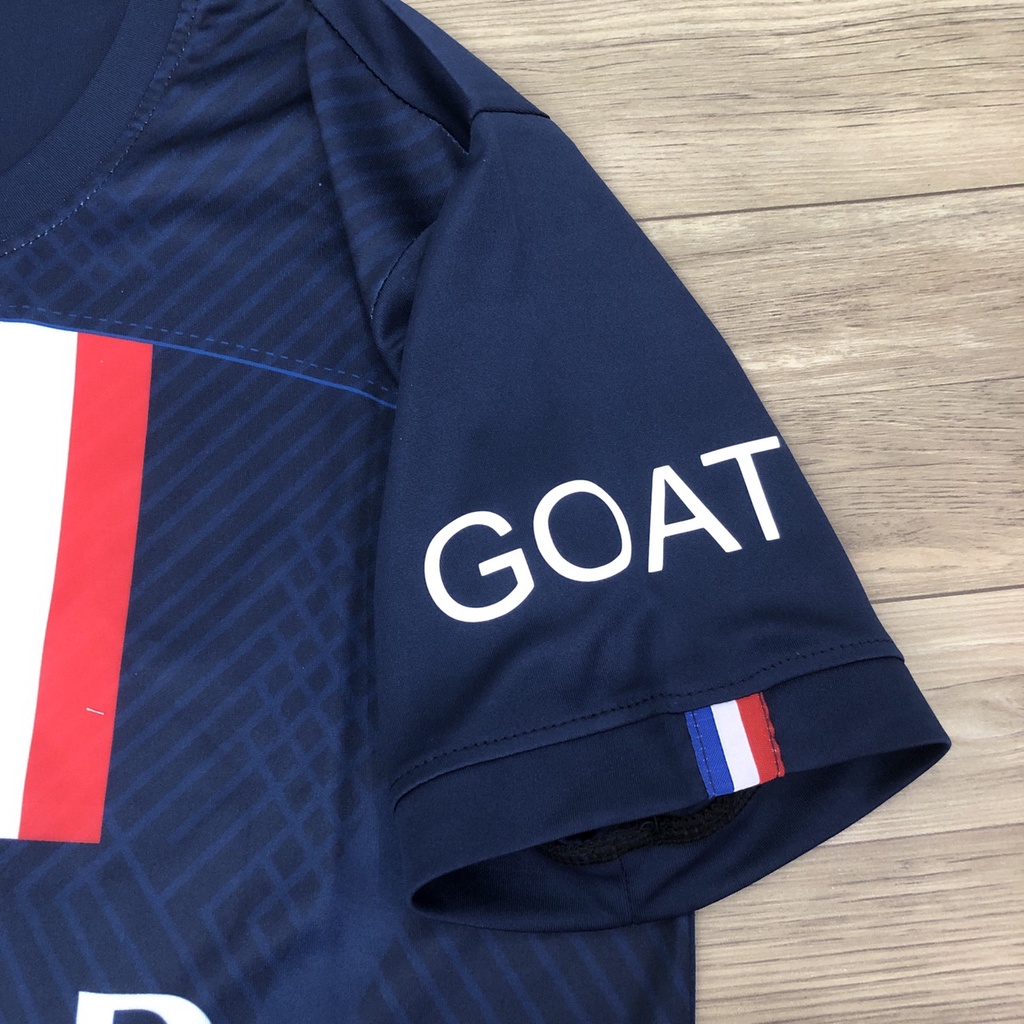 Mua Bộ quần áo đá banh Ngôi Sao MESSI PSG sân nhà 2023 phiên bản chữ ...