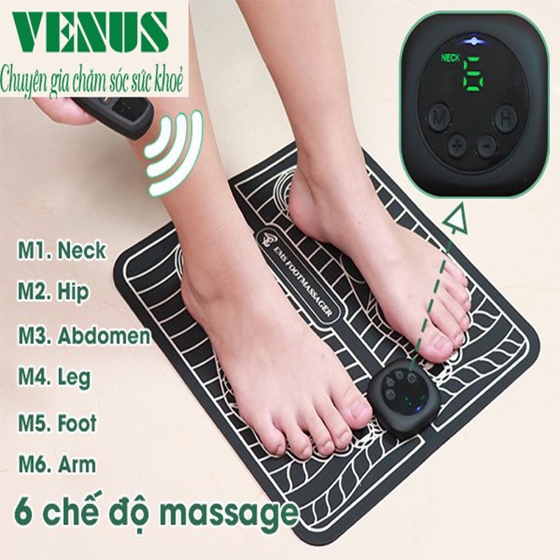 Mua Máy Massa bàn chân, lưu thông khí huyết, nệm massa chân, thảm massa ...