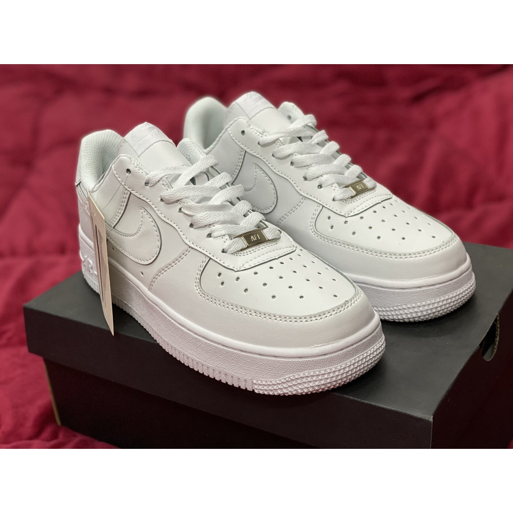 Mua Giày Sneaker Air Force 1, AF1 trắng bản chuẩn Trung full phụ kiện ...