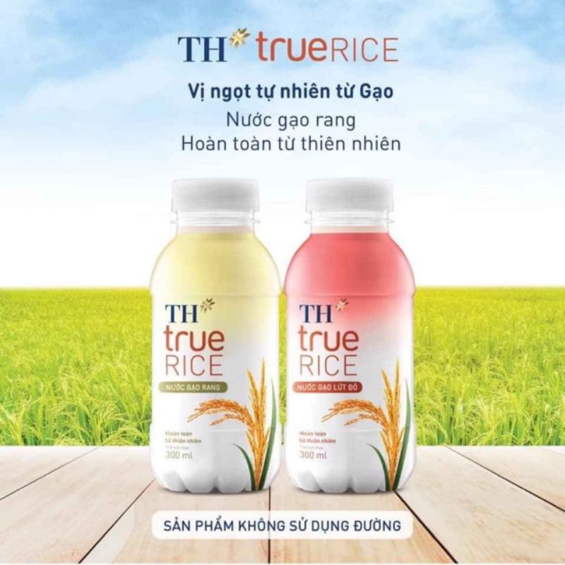 Nước gạo rang TH True Rice/ Nước gạo lứt đỏ TH/ Sữa trái cây dâu TH ...