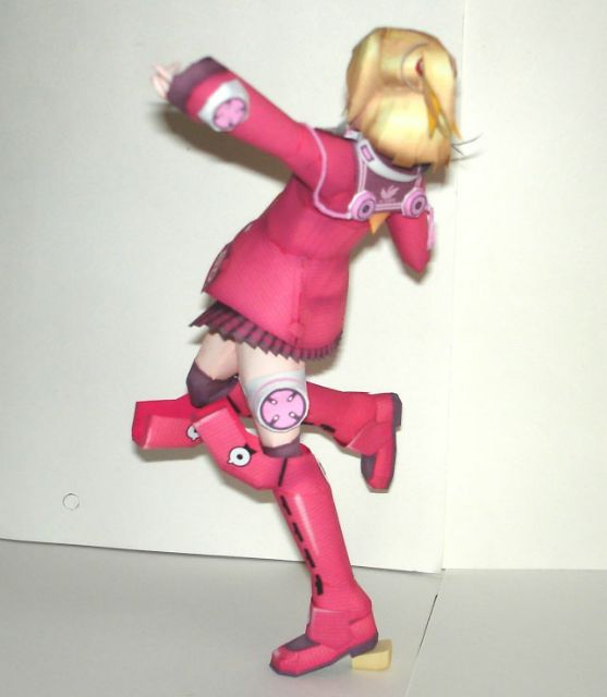 Mô hình giấy anime girl Phantasy Star Portable 2 “Emilia Percival” – Đồ ...