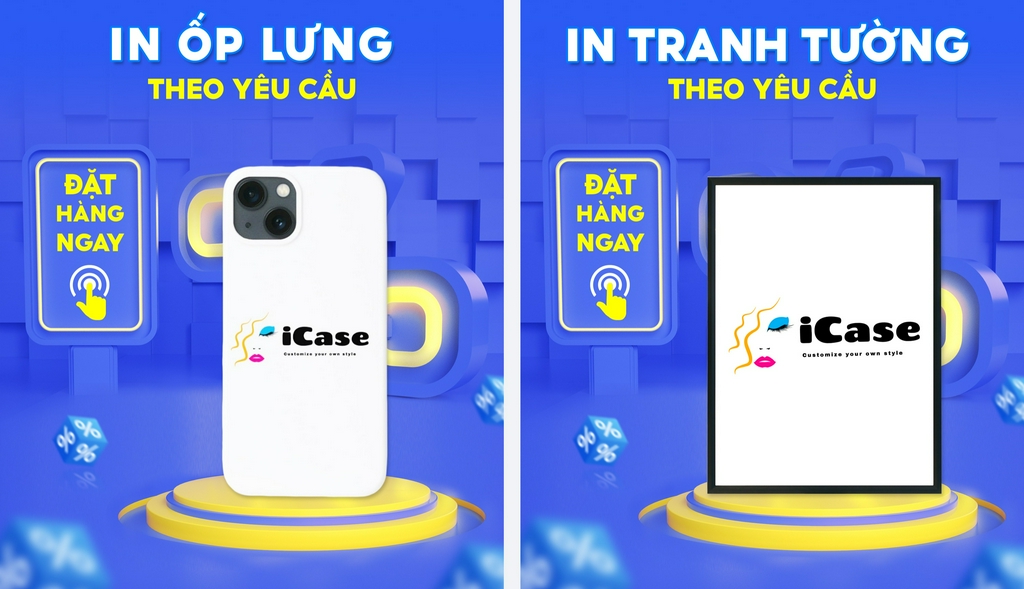 iCase-Customize Your Own Style - Shopee Mall Online | Shopee Việt Nam