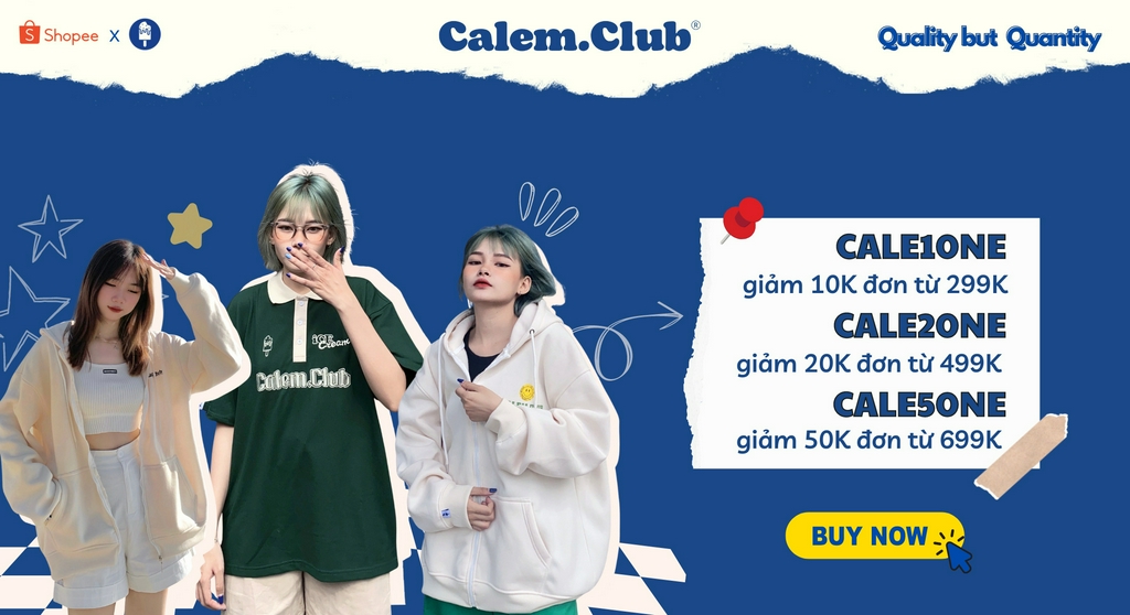 CALEM.CLUB, Cửa hàng trực tuyến | Shopee Việt Nam
