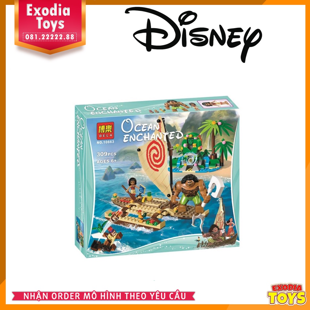 Mua Xếp hình Disney Princess Hành Trình Khám Phá Đại Dương Của Moana và ...