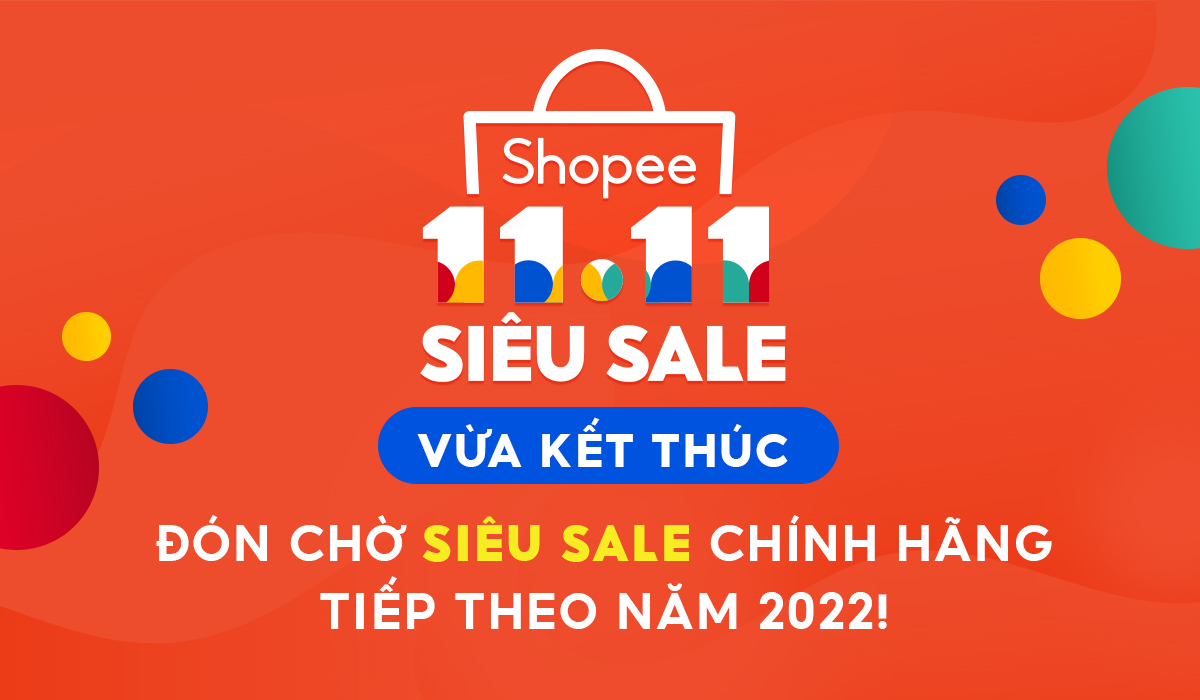 11.11 Sale, Shopee Khuyến Mãi Lớn Nhất Năm 2022 | Shopee Việt Nam