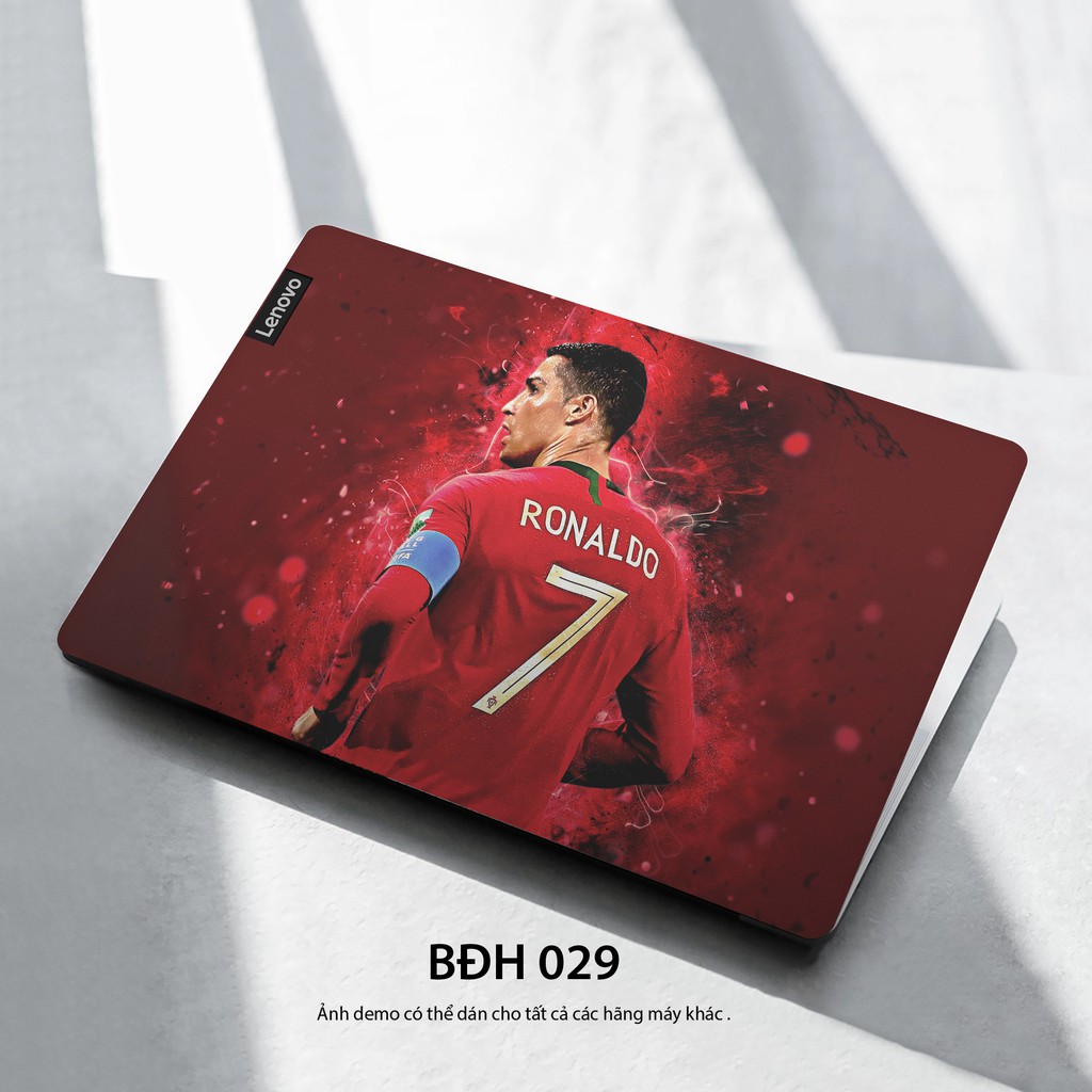 Bộ skin dán laptop mẫu Cr7 / Có mẫu decal dán cho tất cả các hãng máy ...