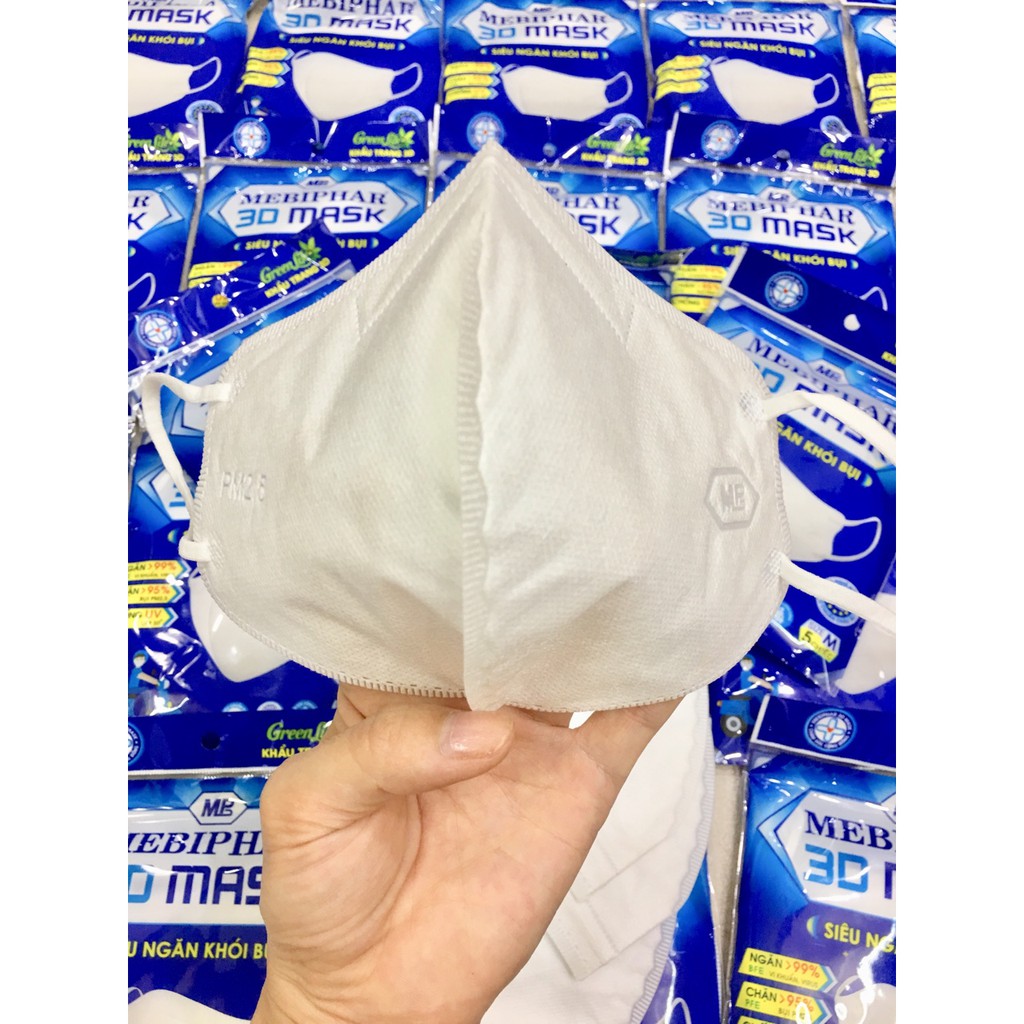 KHẨU TRANG MEBIPHAR 3D MASK [ADULT] 5 CHIẾC/TÚI | BigBuy360 - bigbuy360.vn