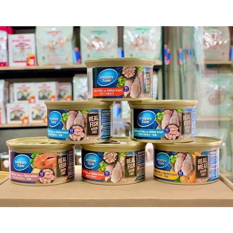 [ combo 24 lon] Pate SNAPPY TOM PREMIUM cho mèo lon 85g | Shopee Việt Nam