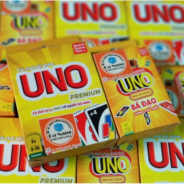 [COMBO] UNO PREMIUM và BẢN MỞ RỘNG | Shopee Việt Nam