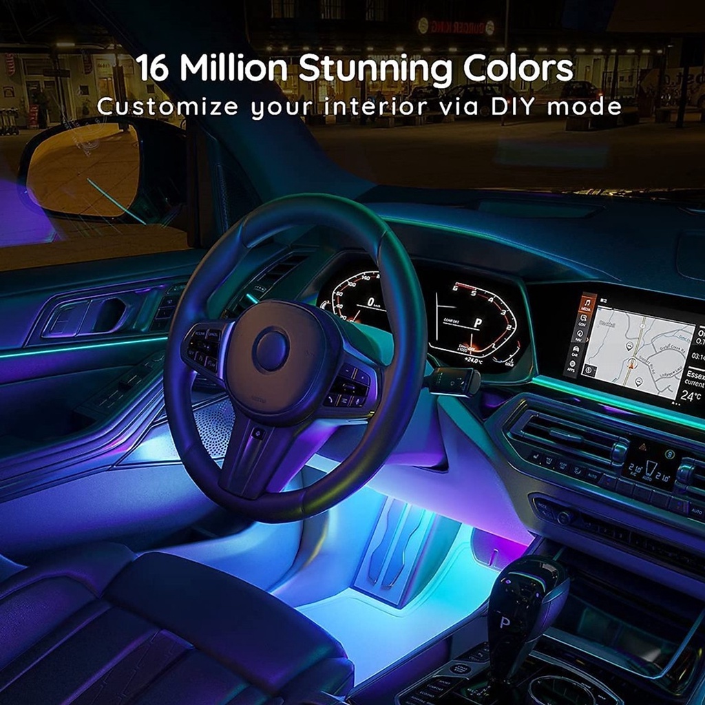 Mua Đèn led trang trí ô tô nội thất Govee RGBIC Interior Car Lights ...