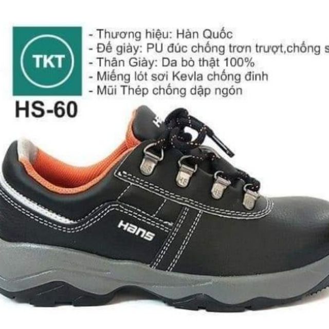 Mua Giày hans 60 Giày bảo hộ lao động Hàn Quốc giá rẻ nhất | TecKi.Vn