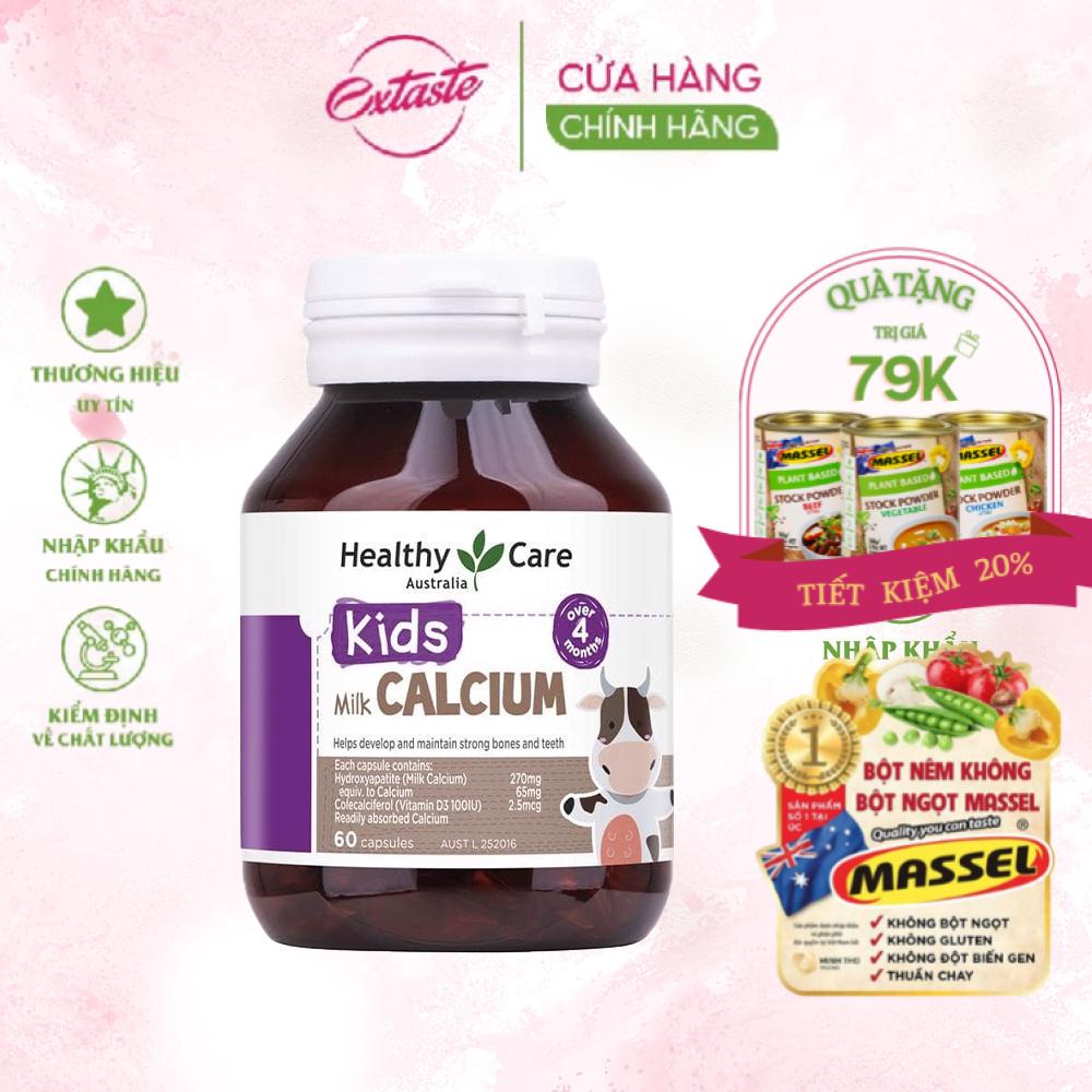 Mua Viên uống canxi sữa cho bé Healthy Care Kids Milk Calcium 60 viên giá rẻ nhất | TecKi.Vn