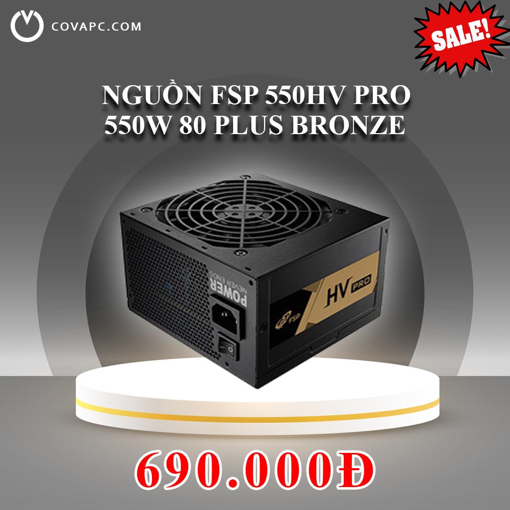 Nguồn FSP HV Pro 550W 80 Plus Bronze | Shopee Việt Nam