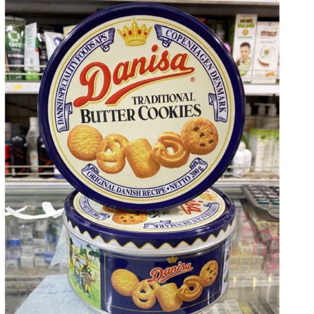 Bánh Danisa hộp sắt Bé 200g | Shopee Việt Nam