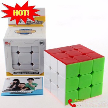 Rubic 3×3 hàng chính hãng có hướng dẫn cực trơn (loại đẹp không có viền ...