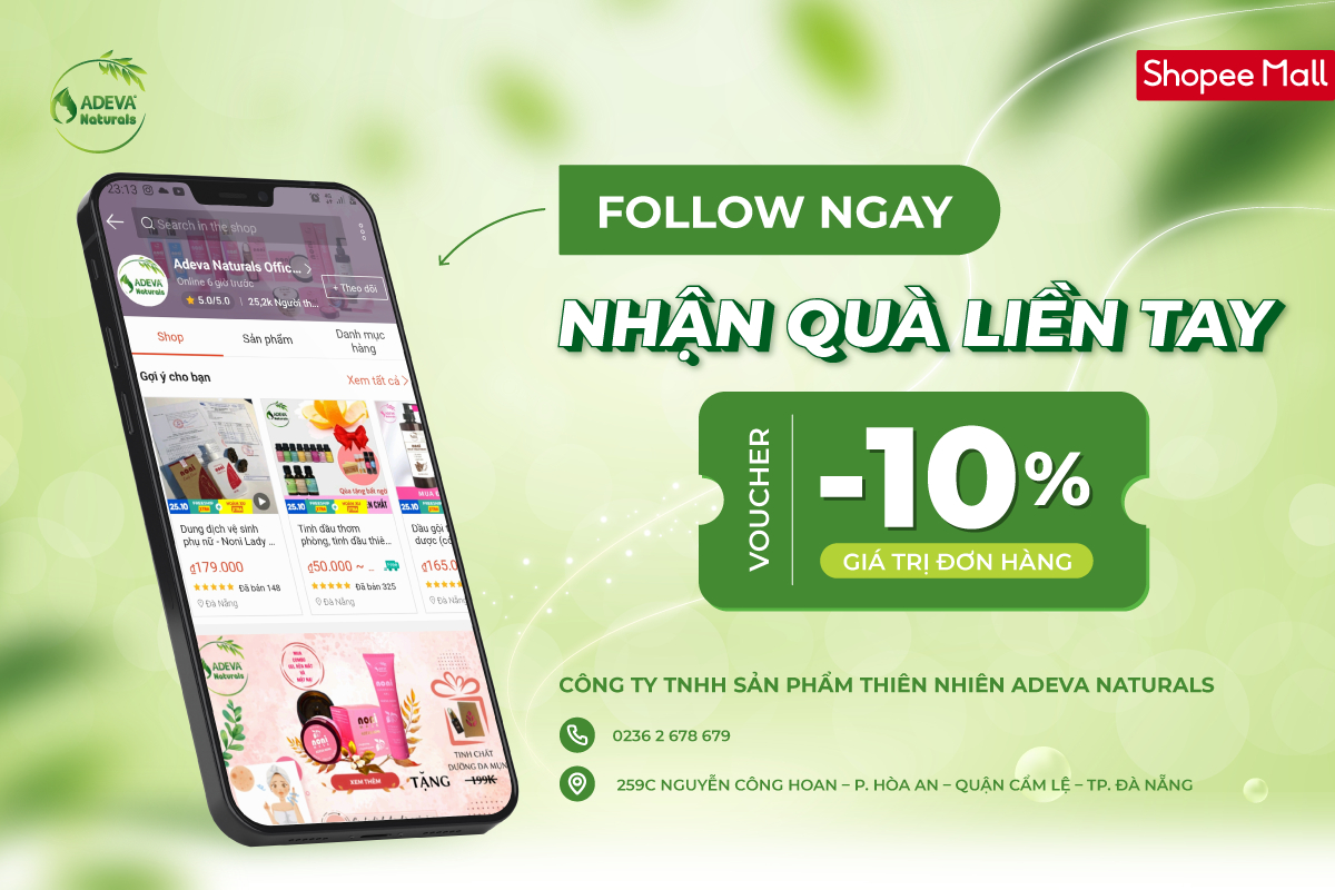 Thảo Mộc Adeva Noni - Anherb - Shopee Mall Online | Shopee Việt Nam