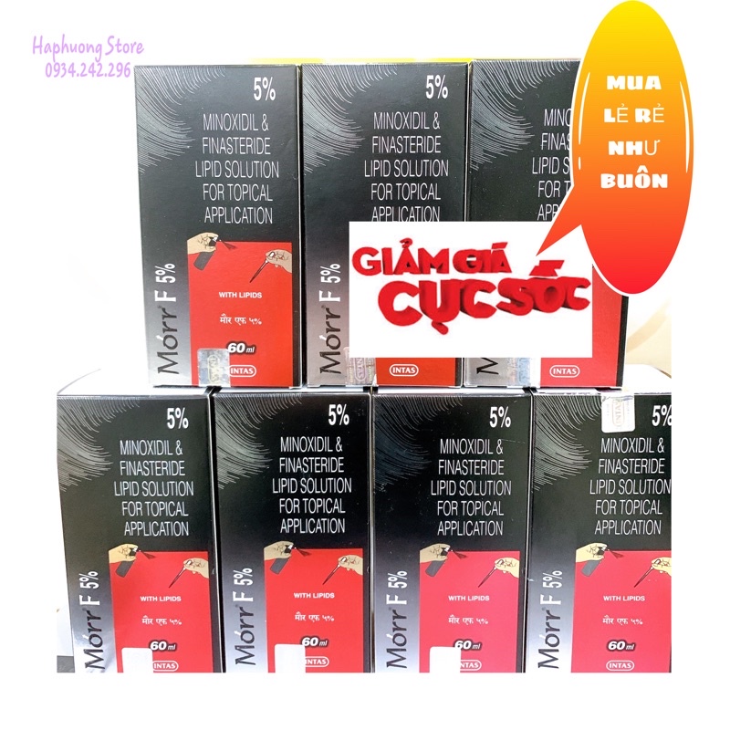 Mua Morr F5% minoxidil & Finasteride Serum cho Nam giới Rụng tóc giá rẻ ...