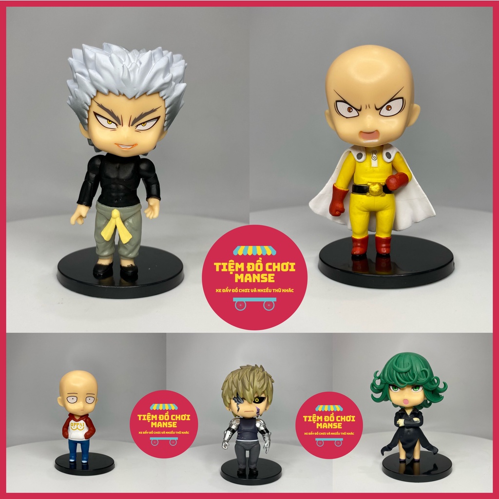 Mua Mô Hình để bàn Loại To - One Punch Man chibi 05 nhân vật Saitama ...