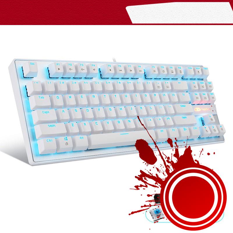 Mua Bàn phím cơ MageGee MK1 TKL 87 phím có đèn LED với 5 mức độ điều ...