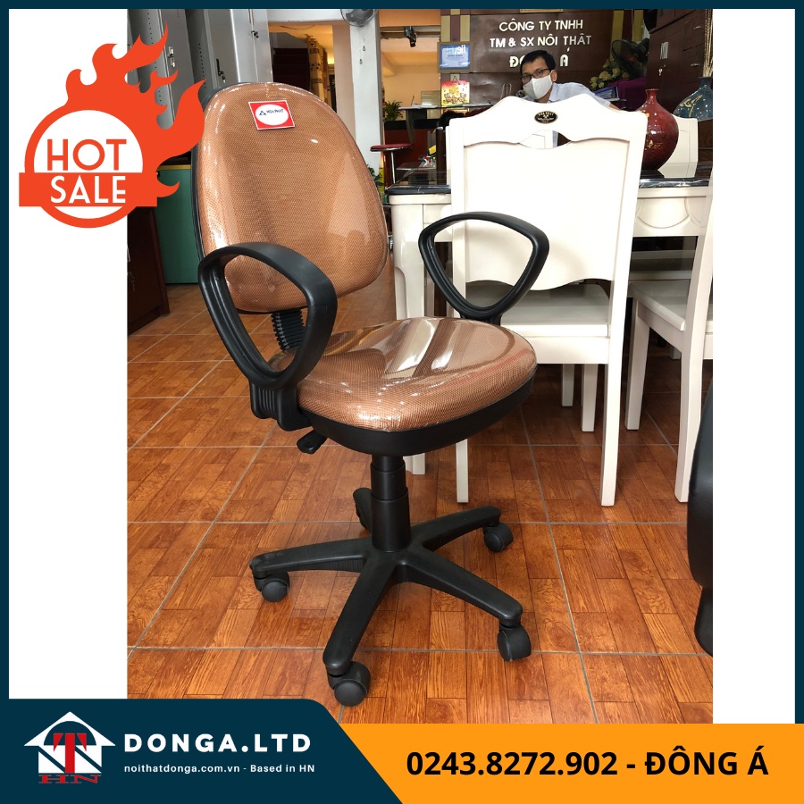 Mua Ghế xoay Hòa Phát SG550 - Ghế văn phòng đệm nỉ, chân xoay, có thể ...