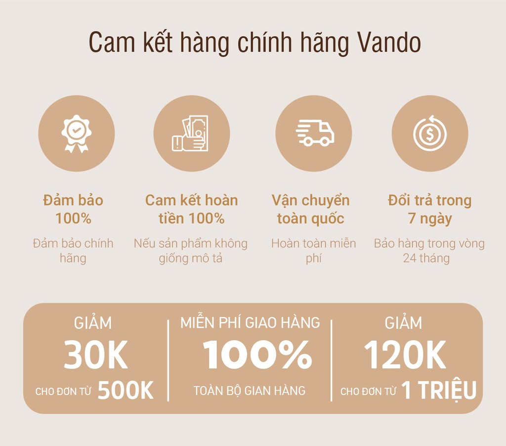 Vando Official Store, Cửa hàng trực tuyến | Shopee Việt Nam