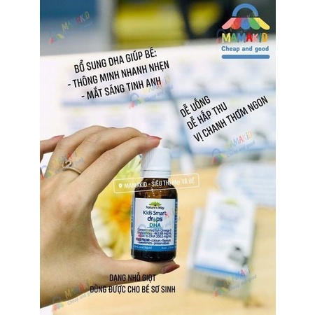 DHA Natures Way Kids Smart Drops 20ML của Úc DHA nhỏ giọt cho bé ...