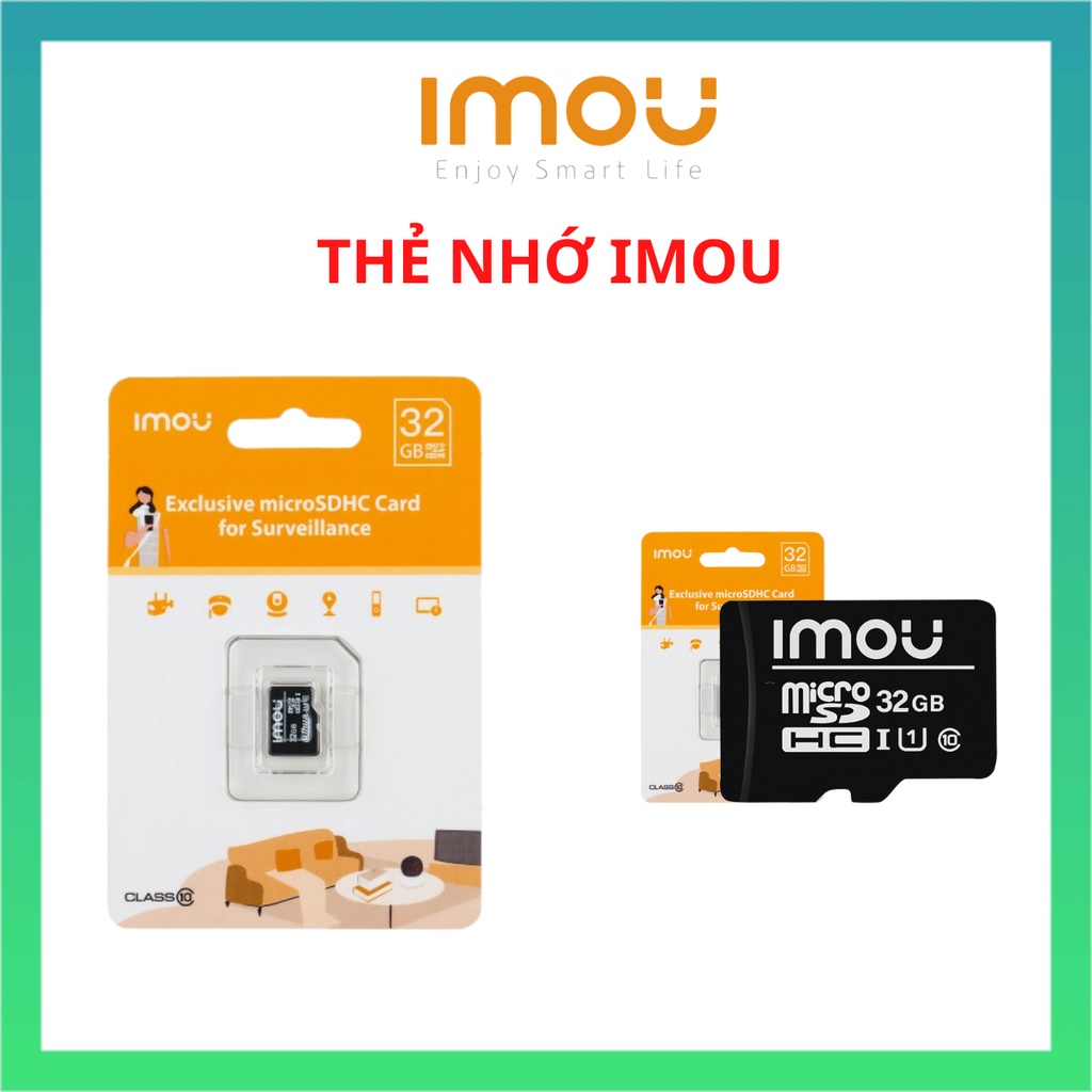 Thẻ nhớ cho Camera Micro SD Imou 32GB/64GB, chính hãng, bảo hành 24 ...