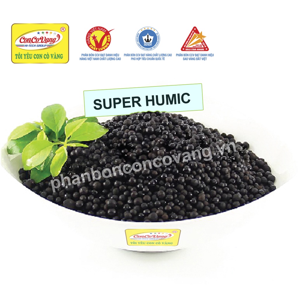 Mua Phân bón Super Humic Acid - Gold 99VL (1kg) giá rẻ nhất | TecKi.Vn