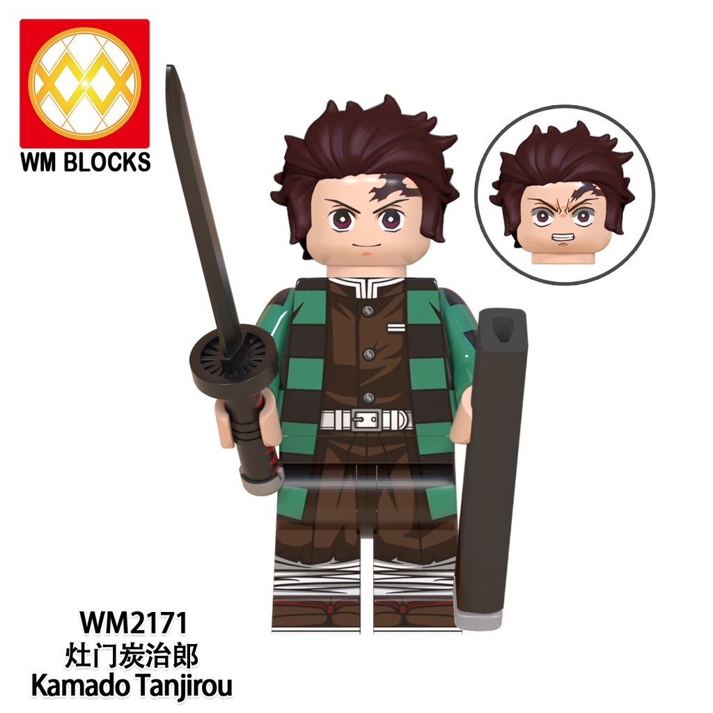 Mua Mô Hình Lego Nhân Vật Nezuko Zenitsu Inosuke Trong Demon Slayer giá ...