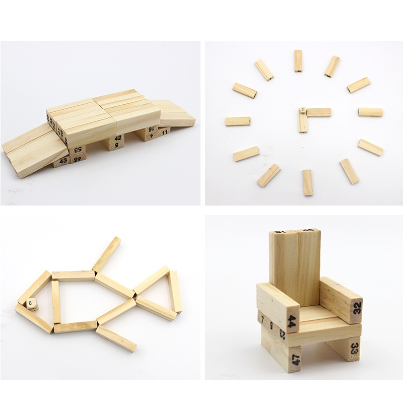 Mua Trò Chơi Rút Gỗ 54 Thanh Board Game Đối Kháng Trí Tuệ Tư Duy Vui ...