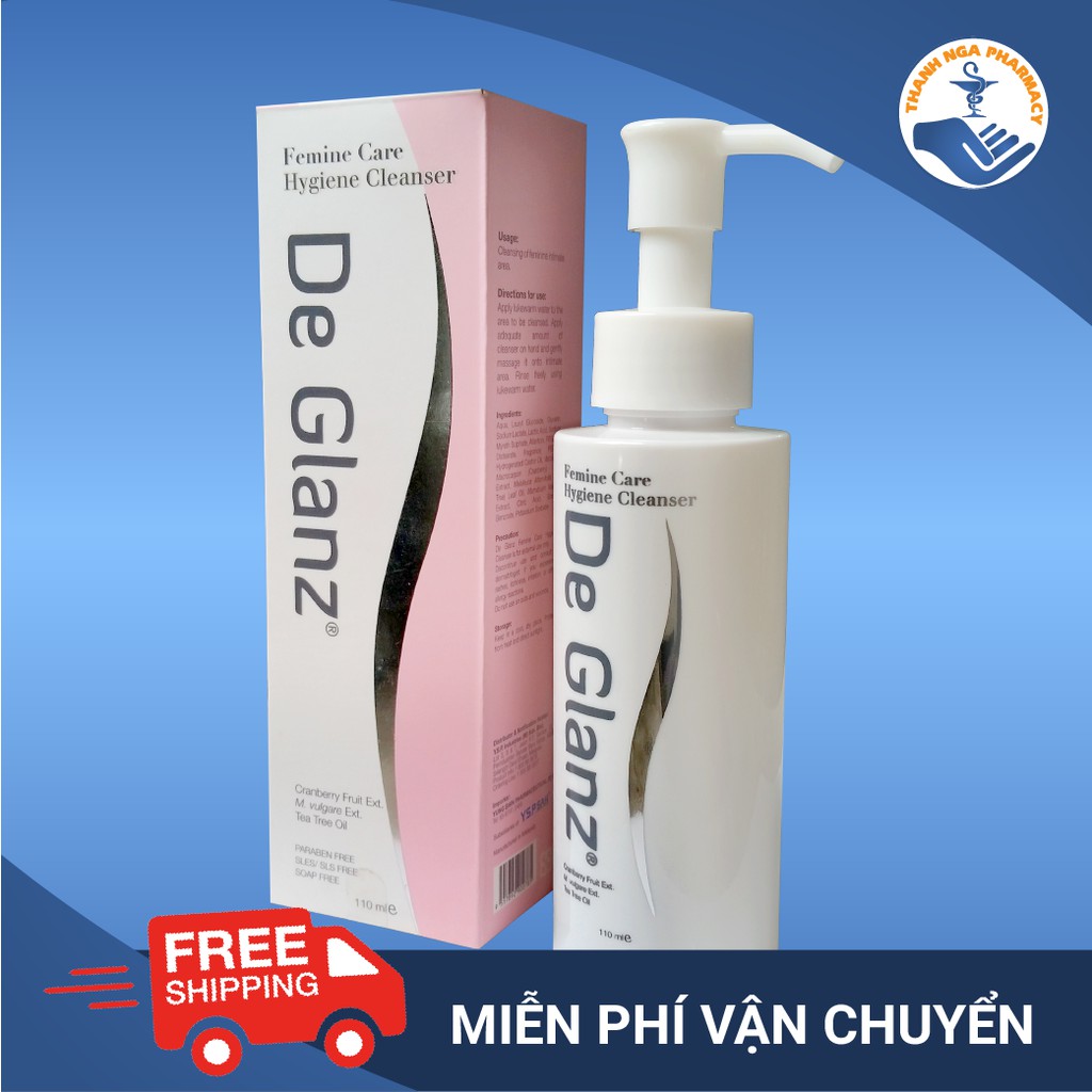 [CAM KẾT CHÍNH HÃNG] DE GLANZ - DUNG DỊCH VỆ SINH PHỤ NỮ | Shopee Việt Nam