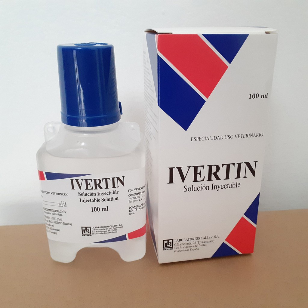 Ivertin Calier loại bỏ ký sinh trùng có xương sống cho cá Koi 100ml ...