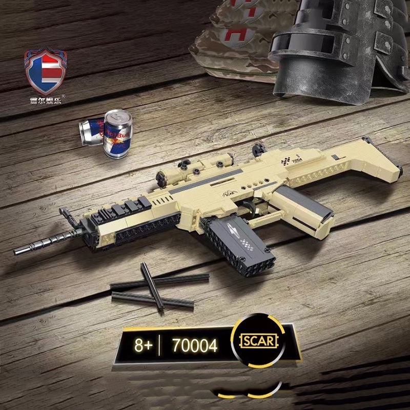 Mua Đồ Chơi Lắp Ghép LEGO Mô Hình Súng Rifle Scar MK14 Block PUBG ...