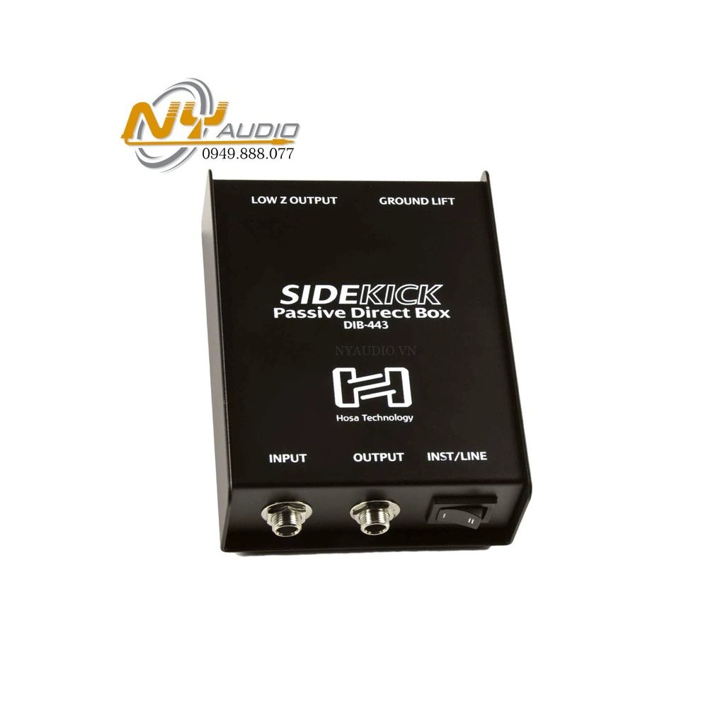 Hộp DI Hosa Sidekick Passive DI Box 1/4" TS to XLR3M | Shopee Việt Nam