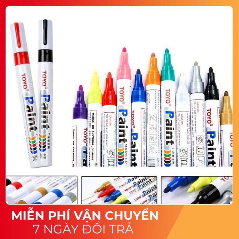 Mua Bút Sơn Toyo Paint Marker - Trang Trí, Vẽ Ký Hiệu Lốp ôtô, Xe Máy ...