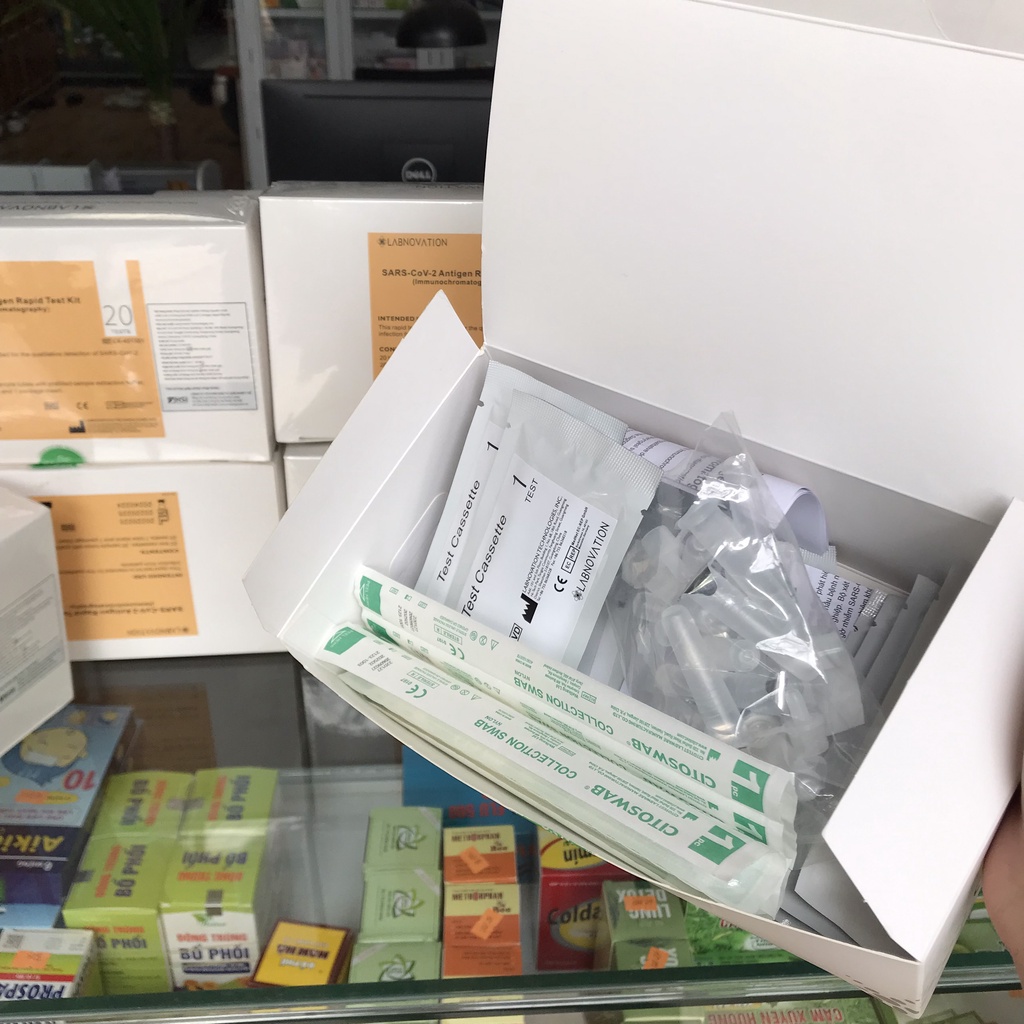 Mua Bộ Kit LABNOVATION Test Nhanh Coivd Đầy Đủ Giấy Tờ Của Bộ Y Tế giá ...