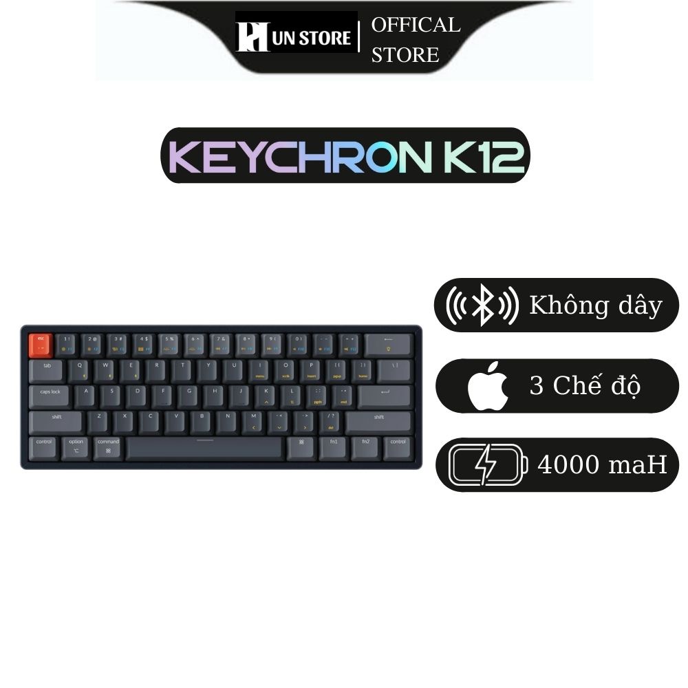 Mua KEYCHRON K12 - Bàn phím cơ Keychron K12 layout 60% giá rẻ nhất ...