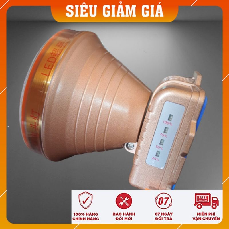 Đèn pin đội đầu siêu sáng 500W YUXING A370 LED chiếu xa chống nước ánh ...