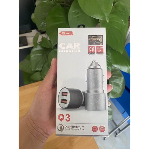 Sạc Oto BYZ 2 cổng 3A | Shopee Việt Nam