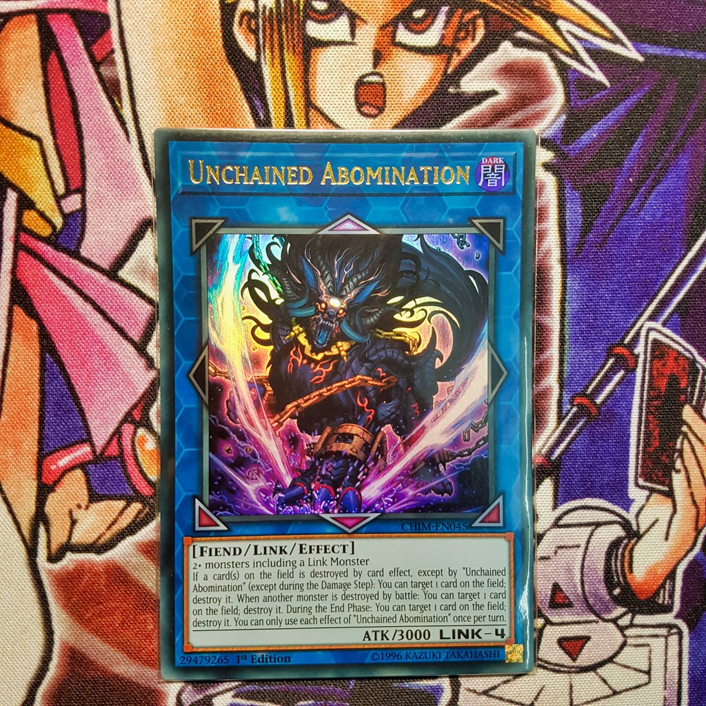Thẻ bài Yugioh chính hãng | Unchained Abomination | CHIM Ultra rare ...