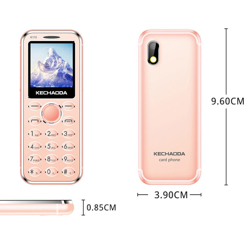 [CHÍNH HÃNG] Điện thoại nhỏ gọn Kechaoda K115 mini 3 sóng siêu mỏng ...