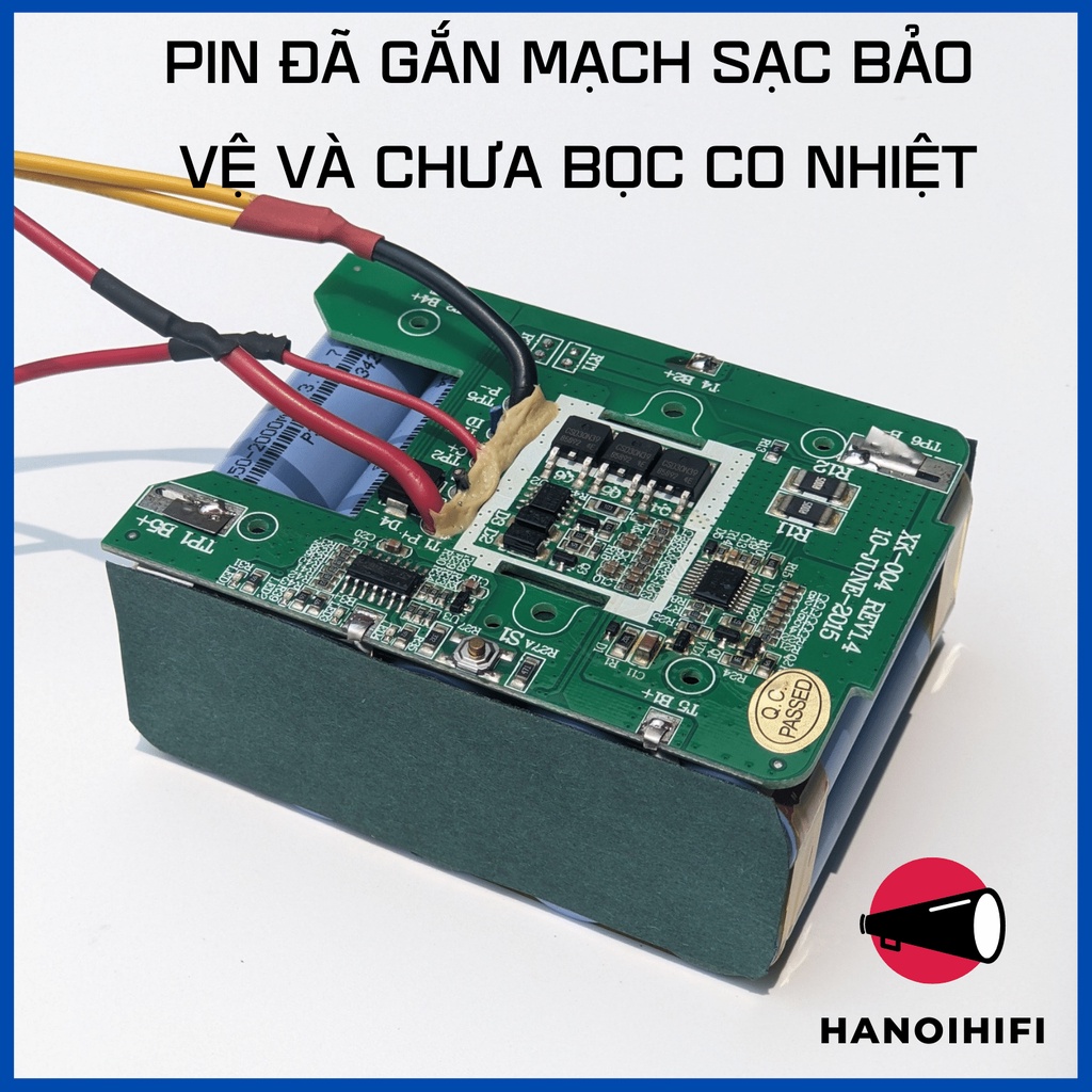 Mua PIN 5s-21V Kèm mạch bảo vệ báo dung lượng, pin mới dung lượng chuẩn ...