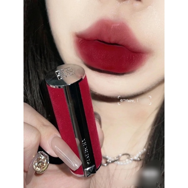 Son Givenchy Le Rouge Deep Velvet màu N37 | Shopee Việt Nam