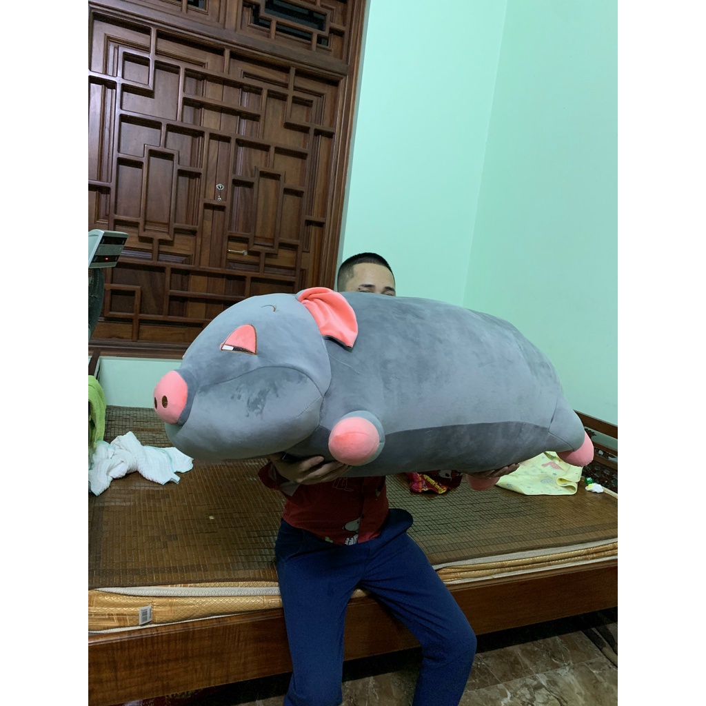 Mua Gấu Bông to Gối Ôm Heo Lợn 75cm - 1m2, Thú Nhồi Bông phê cần lim ...