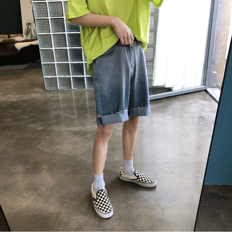 quần short jean loang hai màu- quần ngố bò siêu đẹp siêu trẻ -đôi trả ...