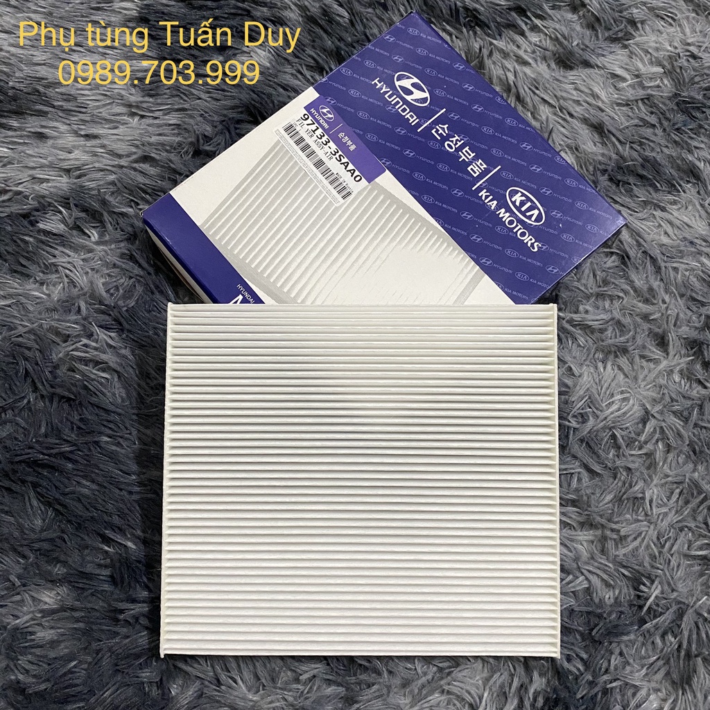 Lọc gió điều hòa, máy lạnh xe Santafe(13-18), Sedona(14-21), Sonata ...