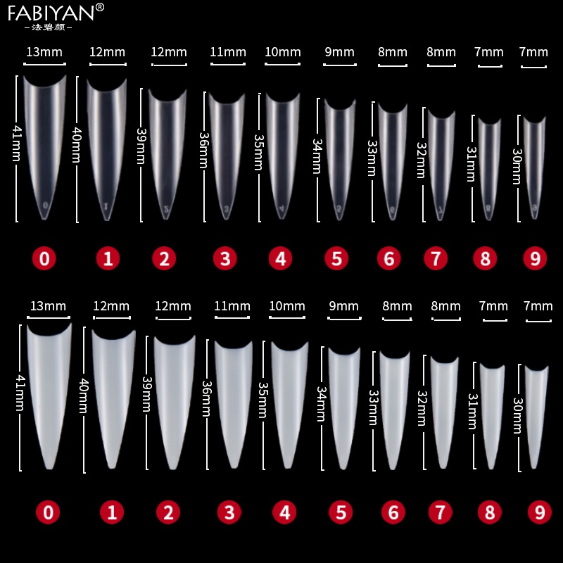 Mẹo Làm Móng Stiletto Acrylic Móng Tay Giả Dài Sắc Nét để Làm Móng Tay ...