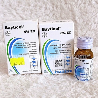 BAYTICOL BAYER ĐỨC 10ML - Thuốc Xịt Môi Trường Phòng Trị Ve Rận ...