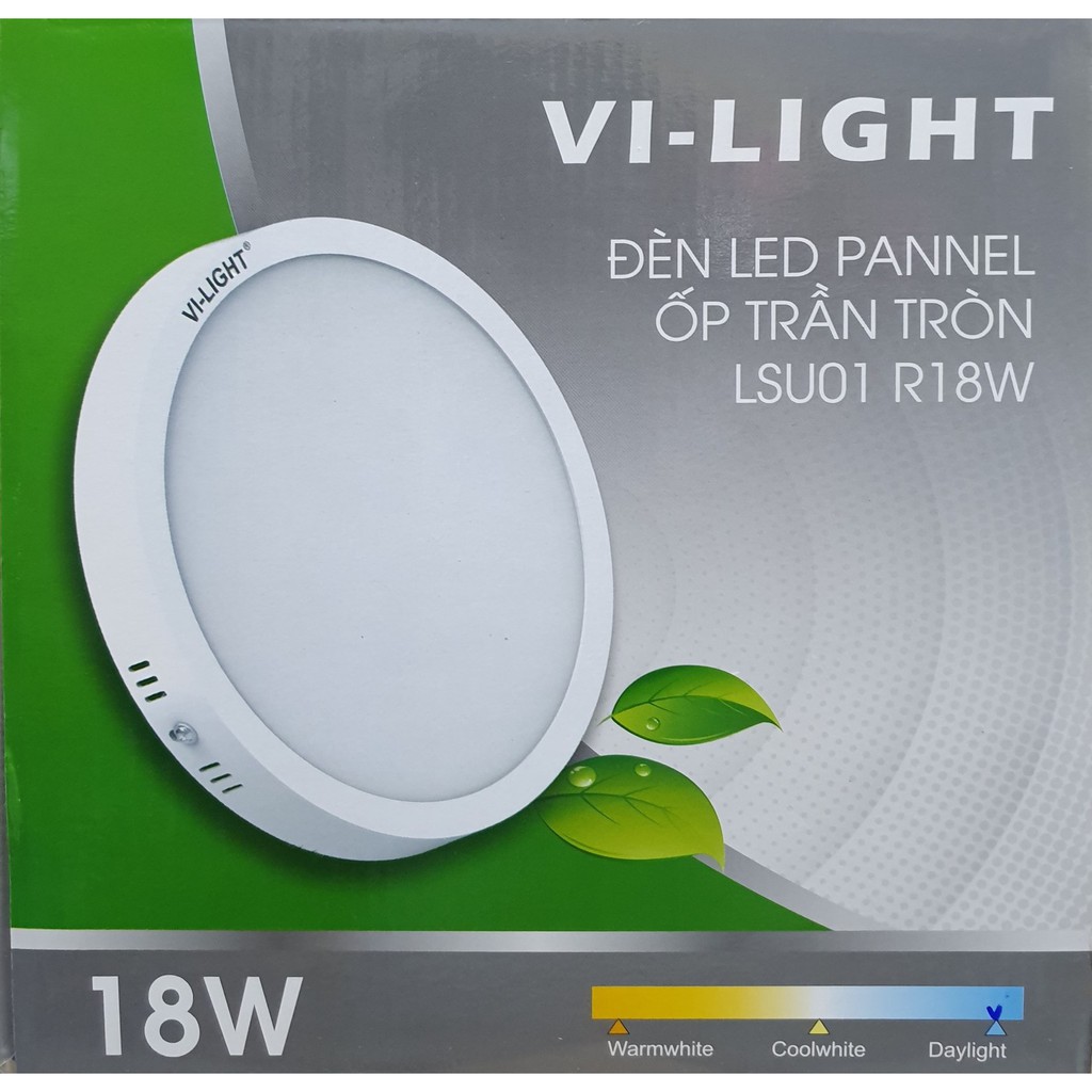 LED panel ốp trần tròn 18W | Shopee Việt Nam