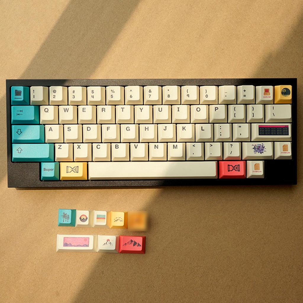 Mua Bộ keycap 80s Retro | Nut bàn phím cơ | Cherry PBT dyesub - Kicap ...